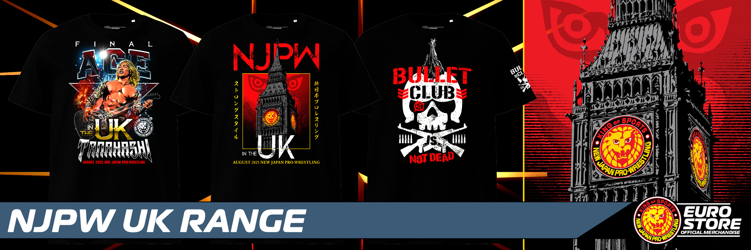 NJPW Eurostore | Home Of Official New Japan Pro-Wrestling Merchandise