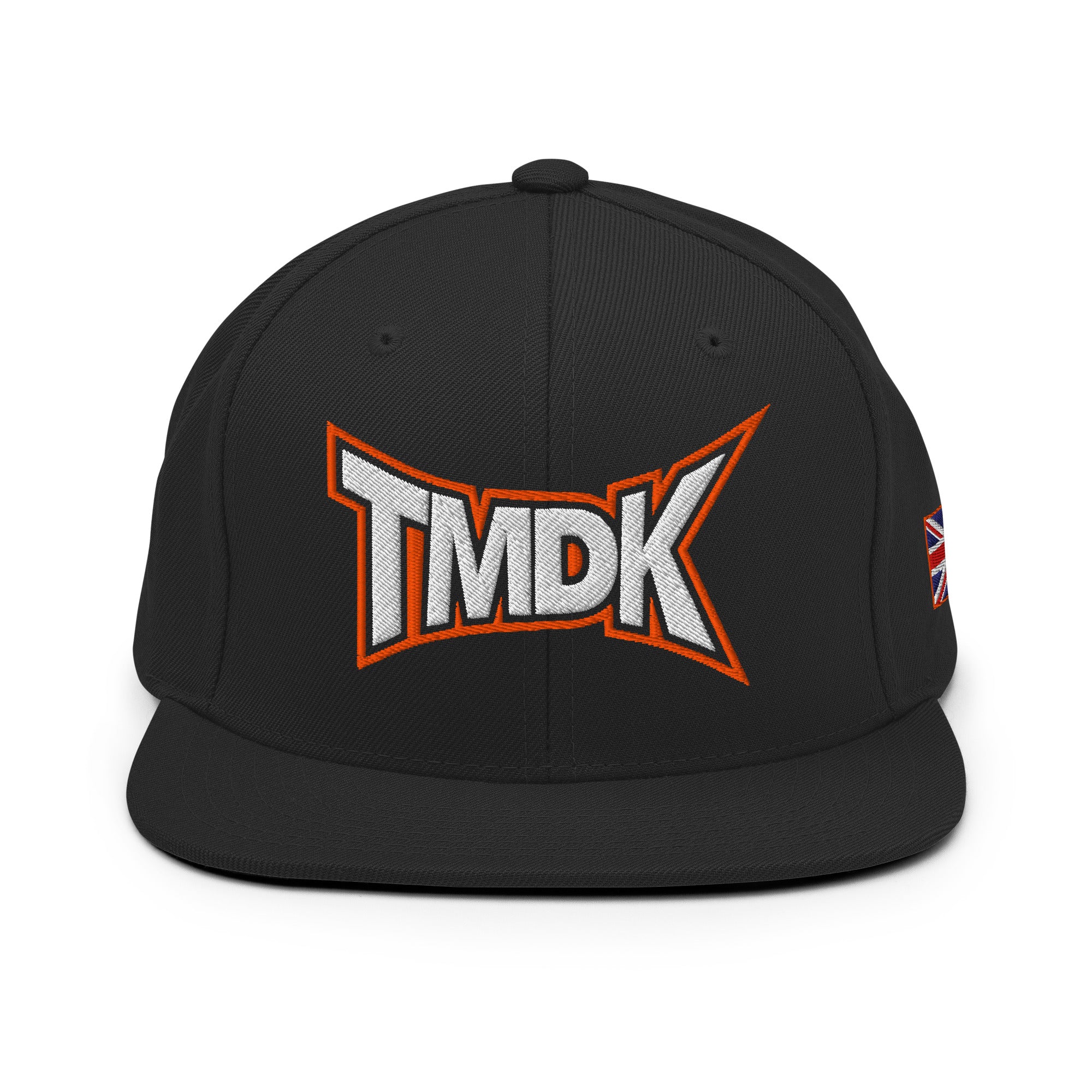 TMDK Logo Snapback Hat (Black)